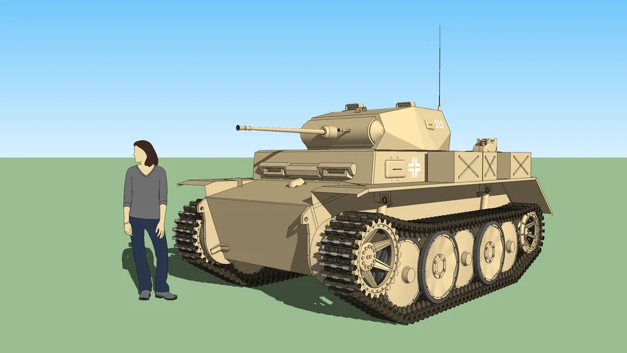 Panzerkampfwagen II Ausf. L Luchs | 3D Warehouse