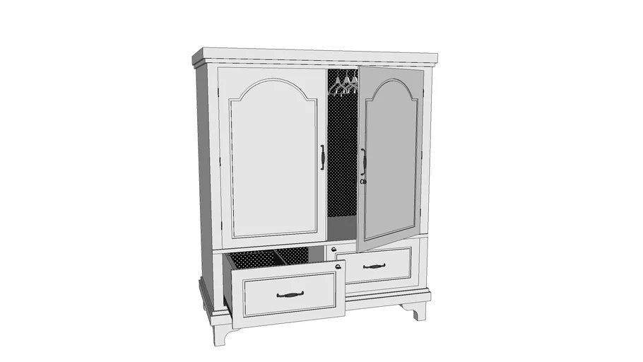 short wardrobe | 3D Warehouse