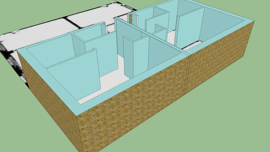 The sample of location of two 320 sq. feet studious in panel building ...