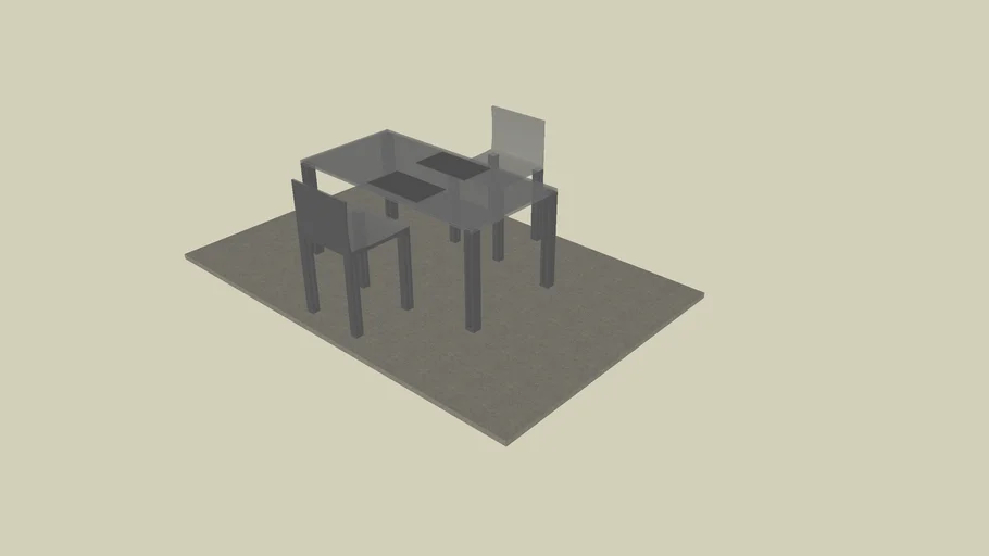 Dinner table | 3D Warehouse