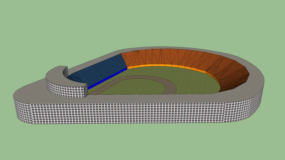 Fictional Baseball stadium | 3D Warehouse