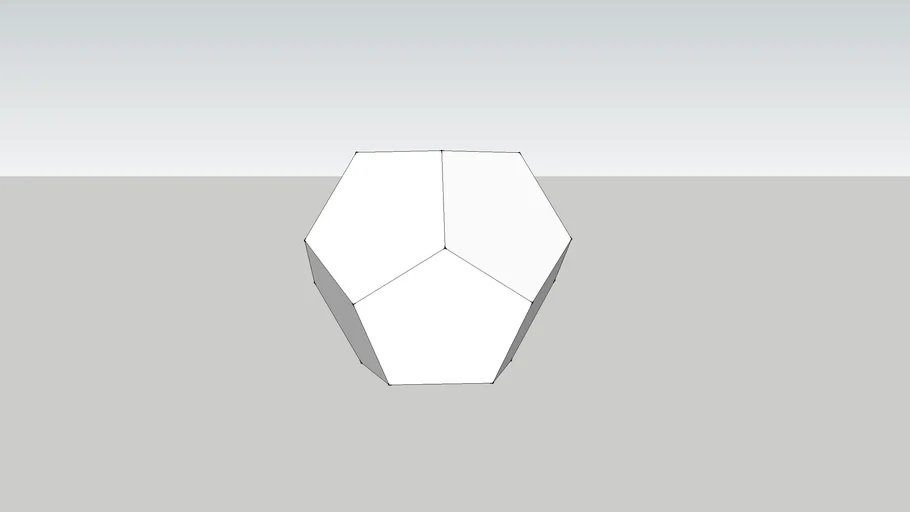 Dodecahedron | 3D Warehouse