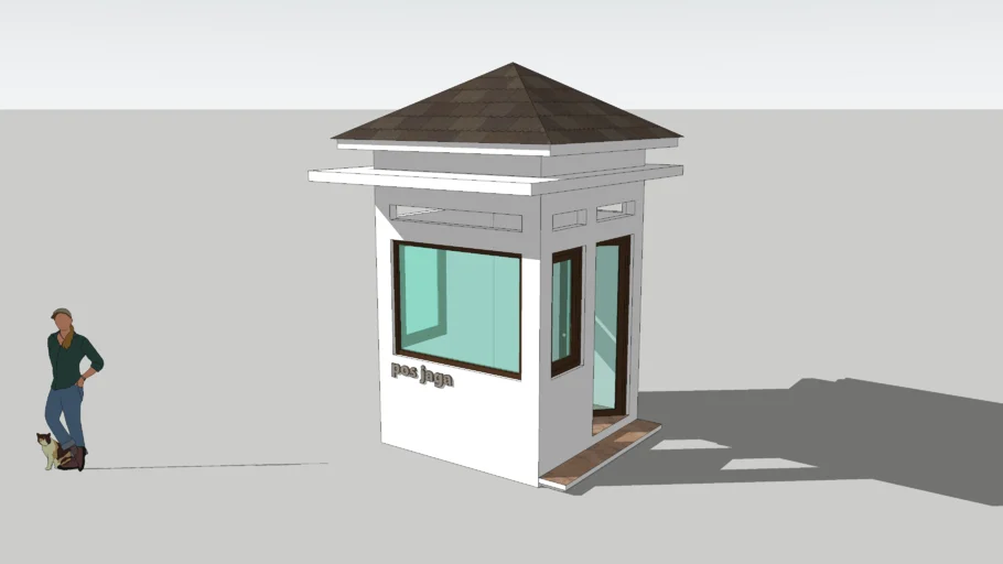 pos jaga | 3D Warehouse