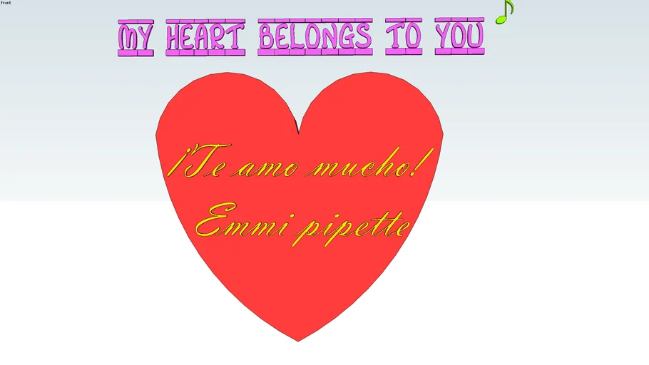 heart | 3D Warehouse