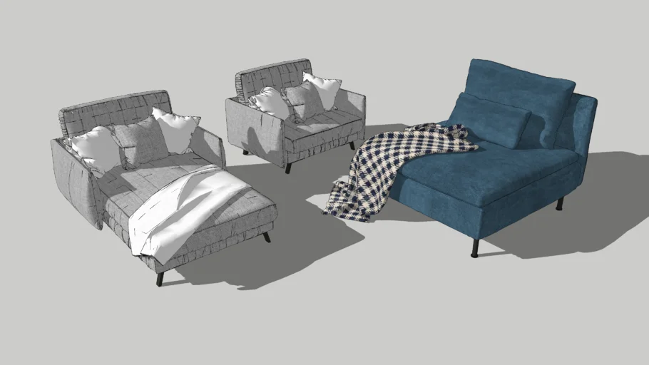 Sofa Set Collection | 3D Warehouse