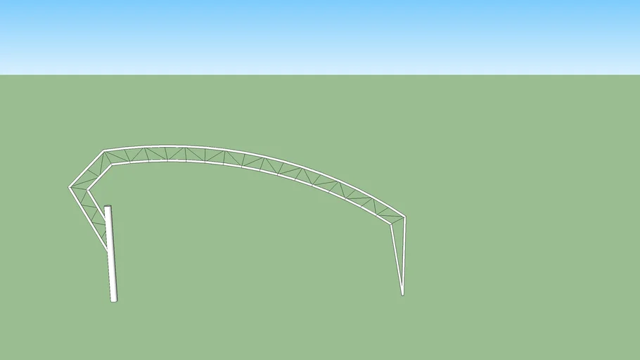 Flat Truss | 3D Warehouse