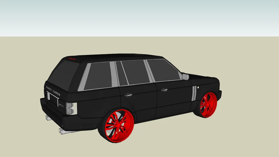 Ryan Sheckler's Range Rover | 3D Warehouse