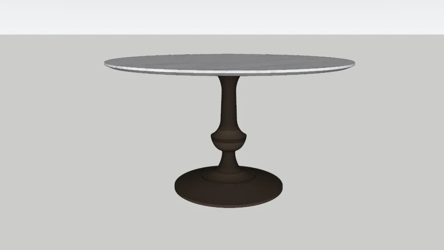 Frontgate Veneto Round Dining Table | 3D Warehouse