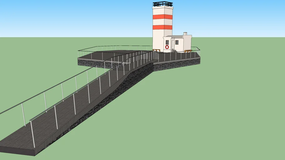 Garðskagi (inactive) Lighthouse | 3D Warehouse