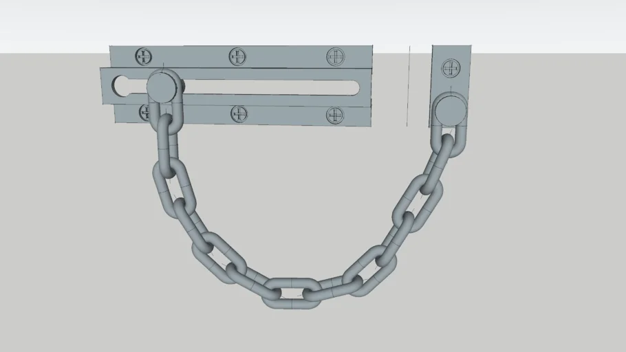 Chain Lock | 3D Warehouse