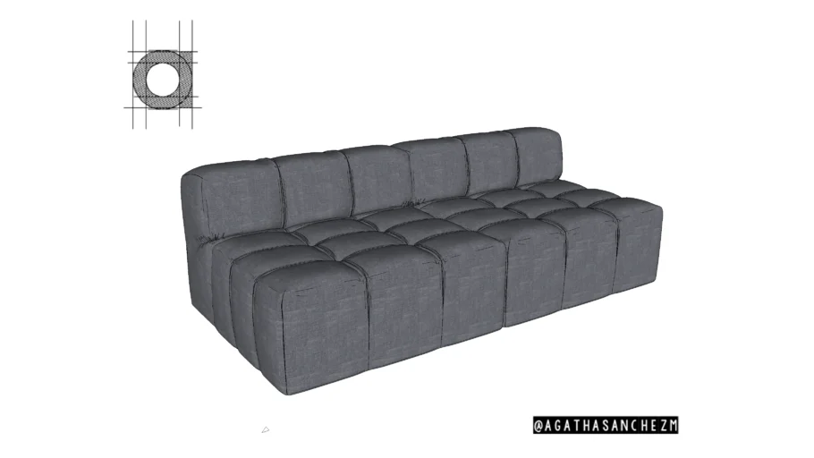 SOFÁ SOFO - TOKSTOK | 3D Warehouse