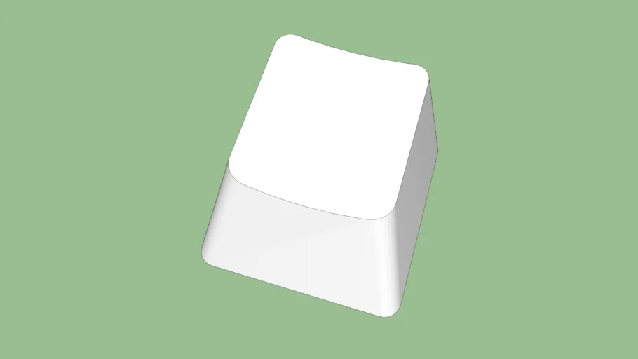 OEM Profile MX Keycap R4 1U | 3D Warehouse
