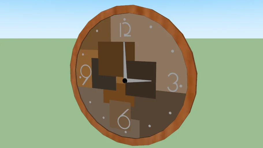 clock/jam dinding | 3D Warehouse
