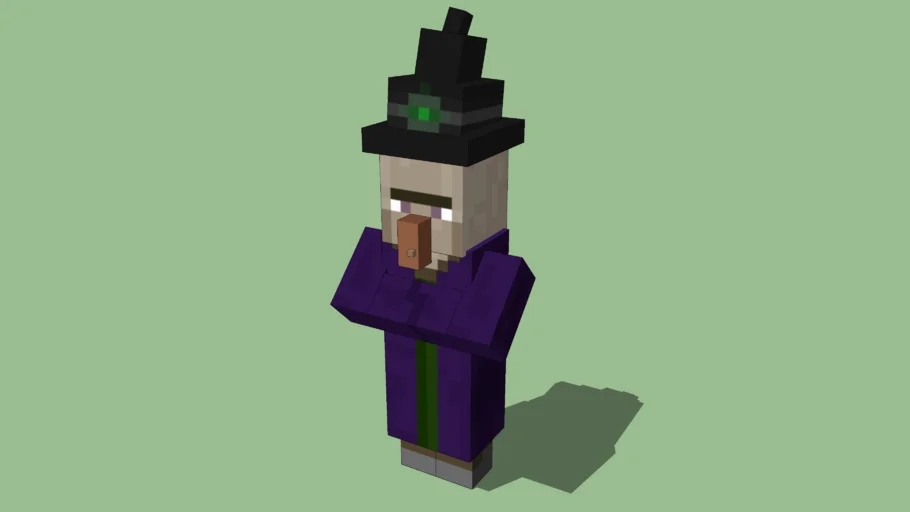 Minecraft Witch | 3D Warehouse