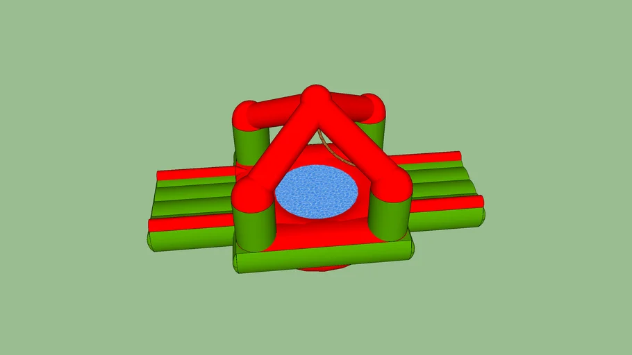 Luchtkussen - Tarzan slinger | 3D Warehouse