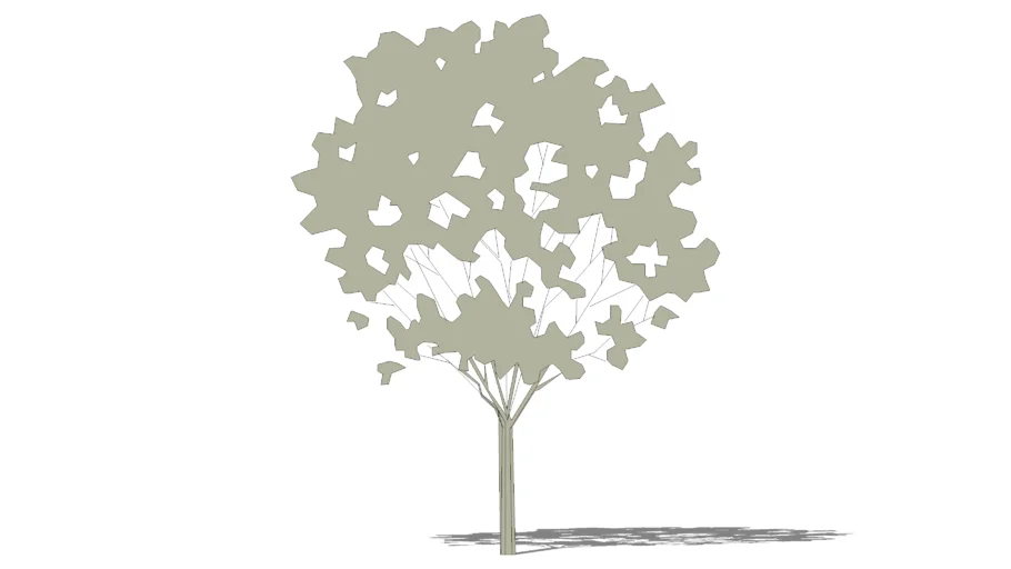 TREE 2D-SKETCH-1 | 3D Warehouse