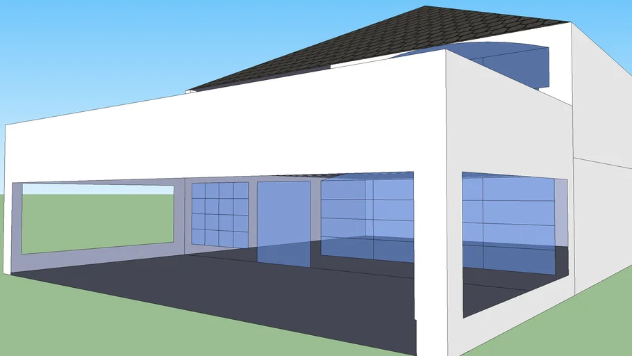 Small modern house | 3D Warehouse