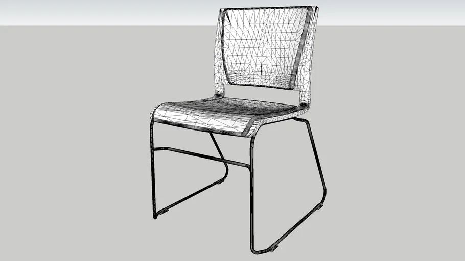 cafe chair to convert | 3D Warehouse