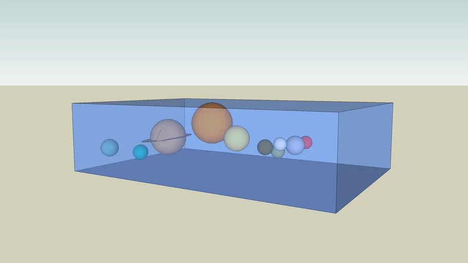 The Solar System | 3D Warehouse