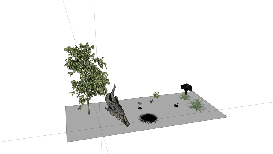 Corona Scatter ( grass ) | 3D Warehouse