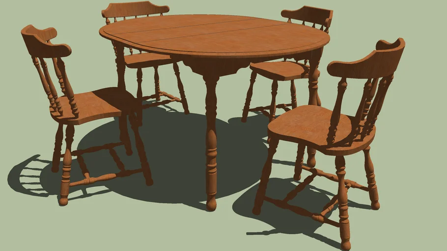 DINNER TABLE | 3D Warehouse