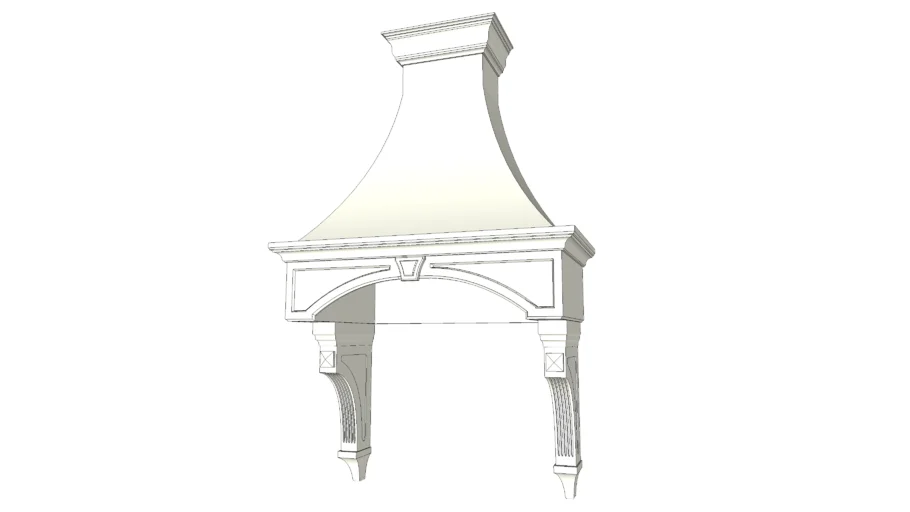 Cabinet range hood | 3D Warehouse