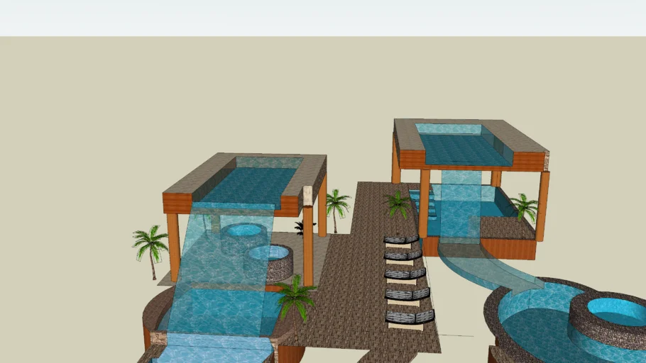 swimming pool | 3D Warehouse