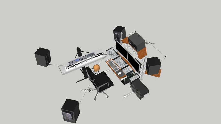 Home Studio Equipment | 3D Warehouse