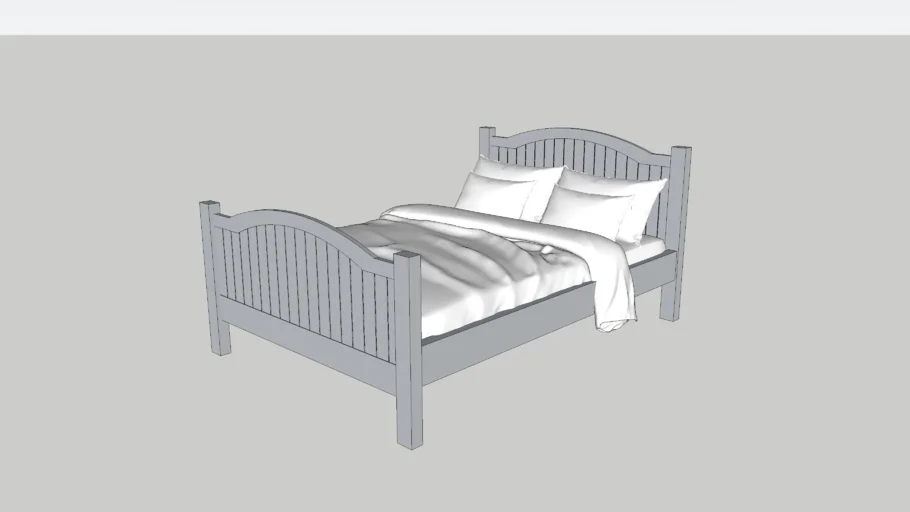 CAMA-CAMERON-MAT-GRIS-HAUS-KIDS-1162616532 | 3D Warehouse