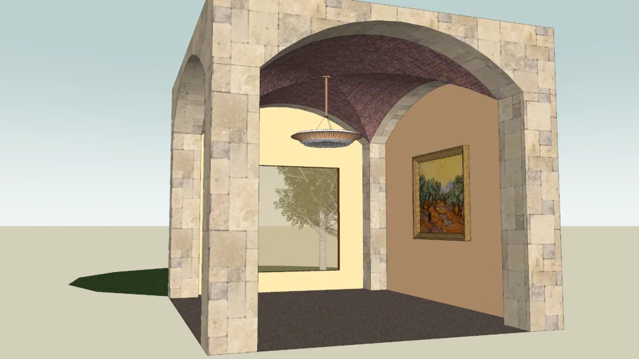 Barrel Vault Ceiling | 3D Warehouse