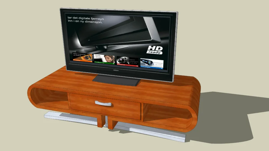 Table & TV | 3D Warehouse