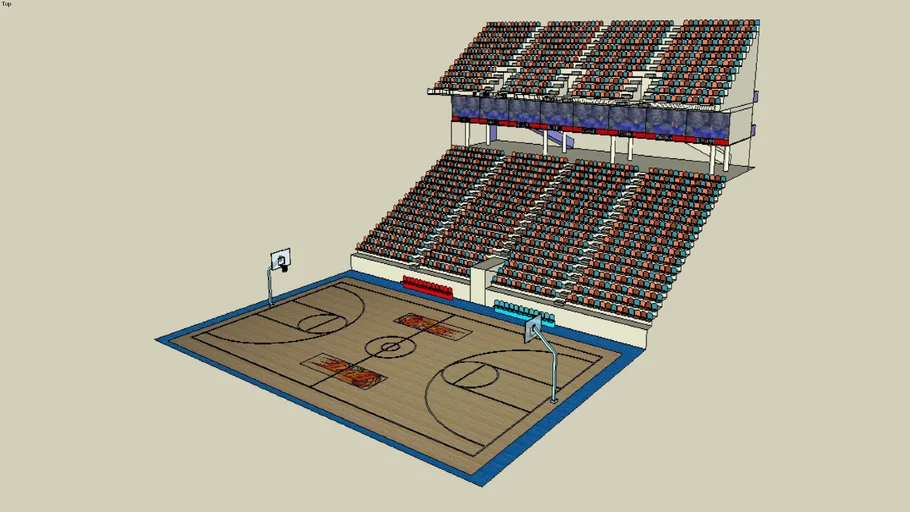 *2D* *Render* BlazeArena Stadium | 3D Warehouse