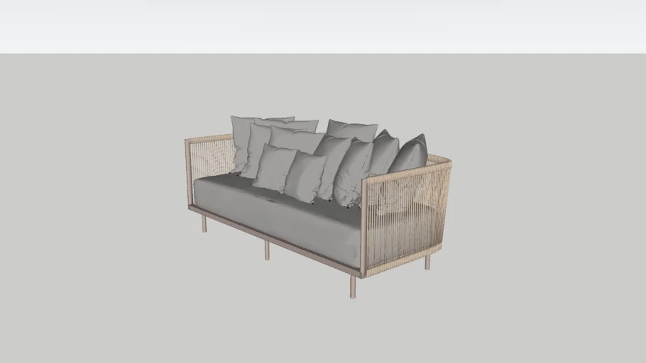 SOFÁ - ÁREA EXTERNA | 3D Warehouse