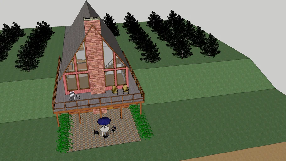 A frame | 3D Warehouse