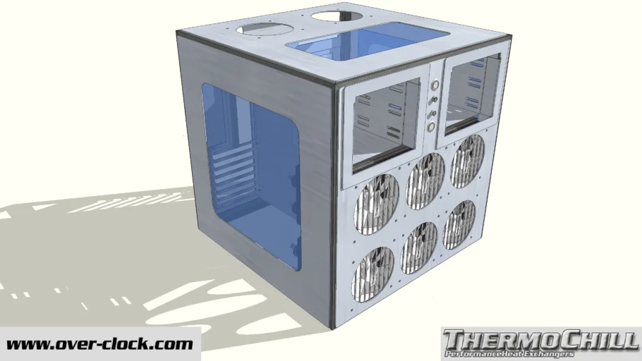 Mountain Mods U2UFO Duality Cube Computer Case | 3D Warehouse