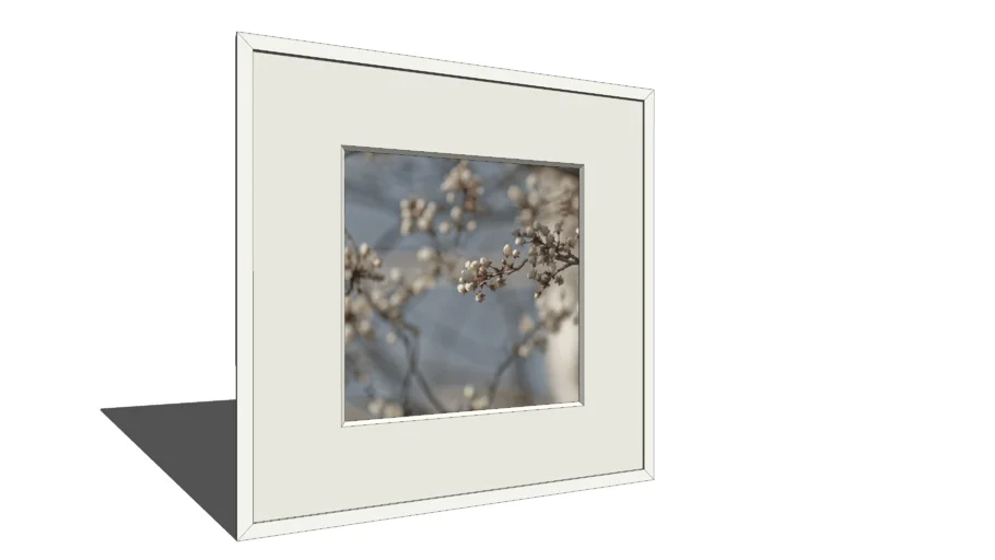 Art photography in a frame 33x33_001a | 3D Warehouse