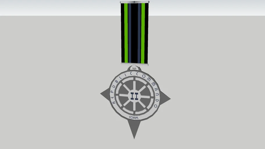 Star Wars Republic Commando Medal | 3D Warehouse