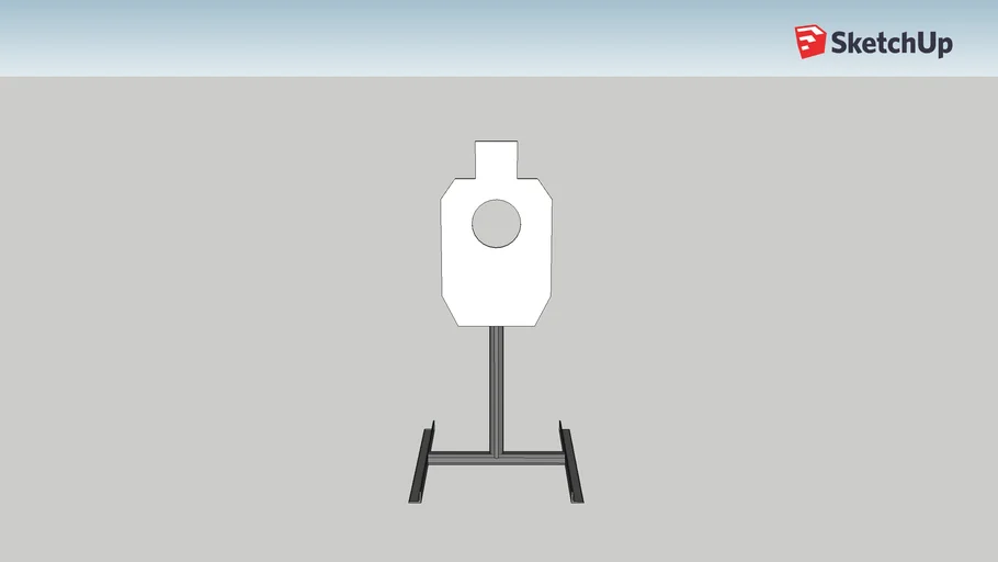 Target 3A IPSC 3GUN SPECTRUM | 3D Warehouse