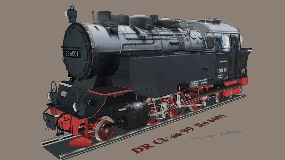 '- Locomotives - by Mylyn 'DR Class 99'... No.'6001'... 4 of 4 ... My ...