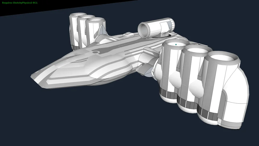 spaceship 006e | 3D Warehouse