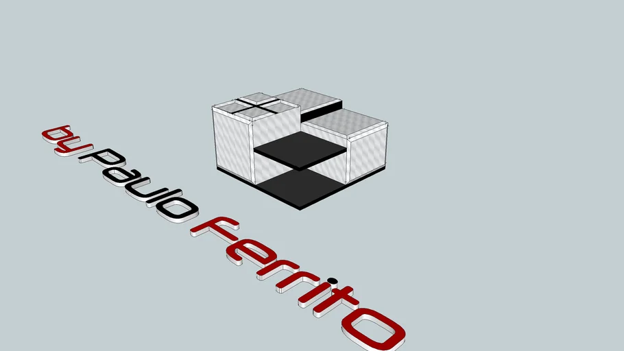 Mesa de Centro by Paulo Ferrito | 3D Warehouse