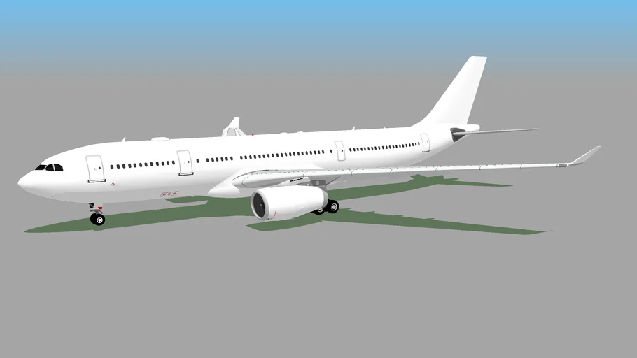 Template - Airbus A330-200 RR variant | 3D Warehouse