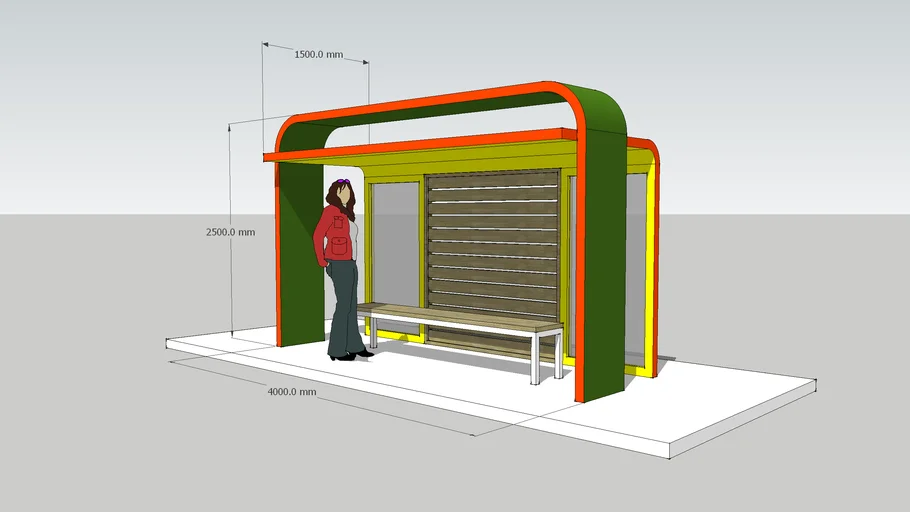 BUS STOP | 3D Warehouse