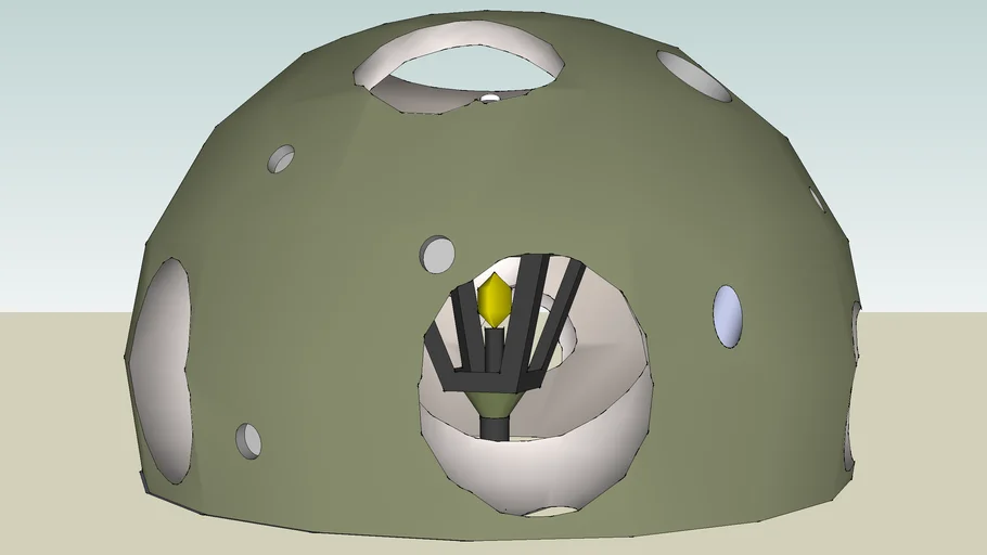 reef ball with light inside | 3D Warehouse