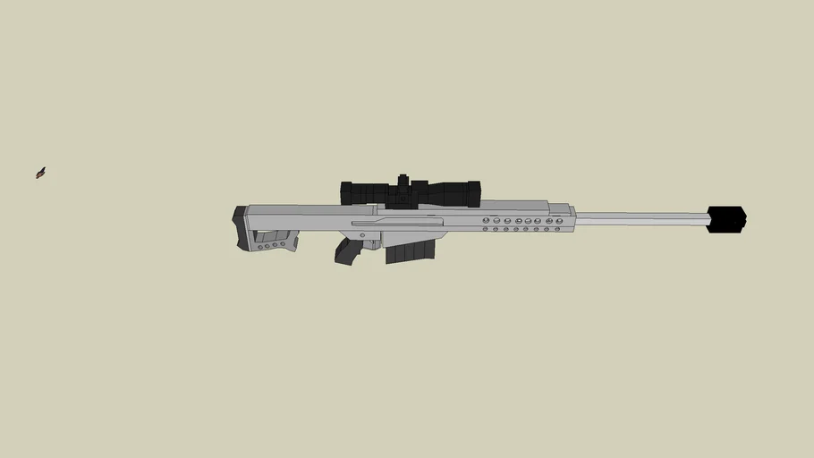 sniper rifle | 3D Warehouse