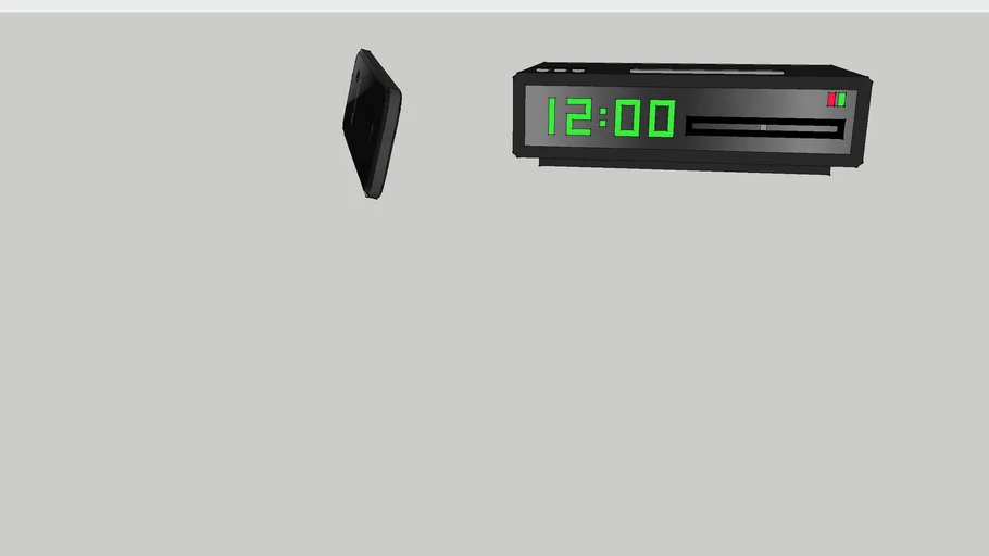 Alarm Clock | 3D Warehouse