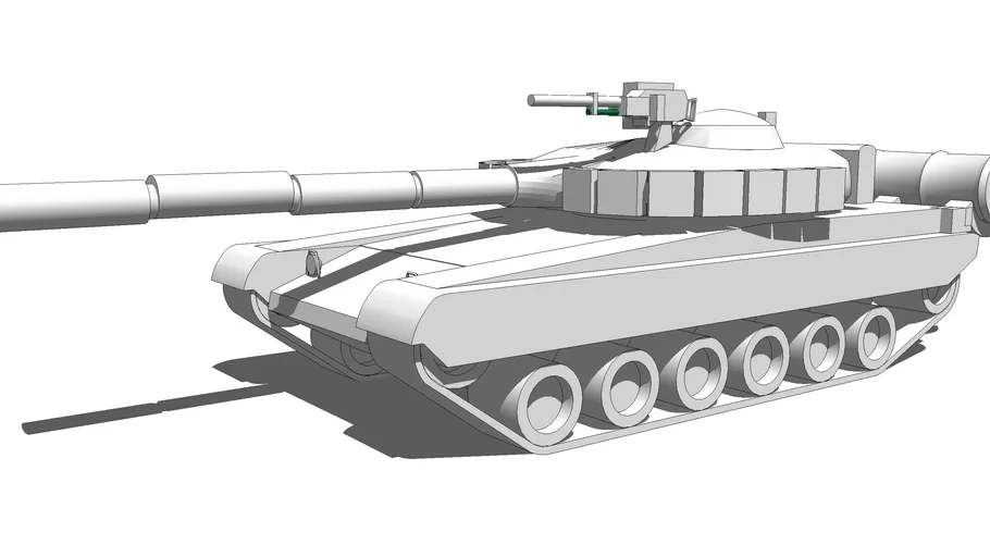Tanque T80 | 3D Warehouse
