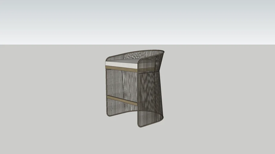 RH+Havana+Counterstool.skp | 3D Warehouse