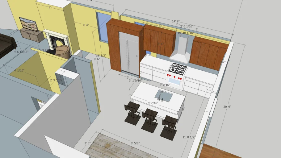 bright 1st floor | 3D Warehouse