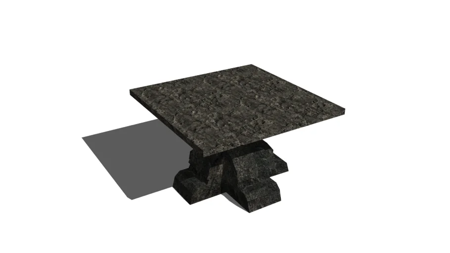 Stone Table | 3D Warehouse